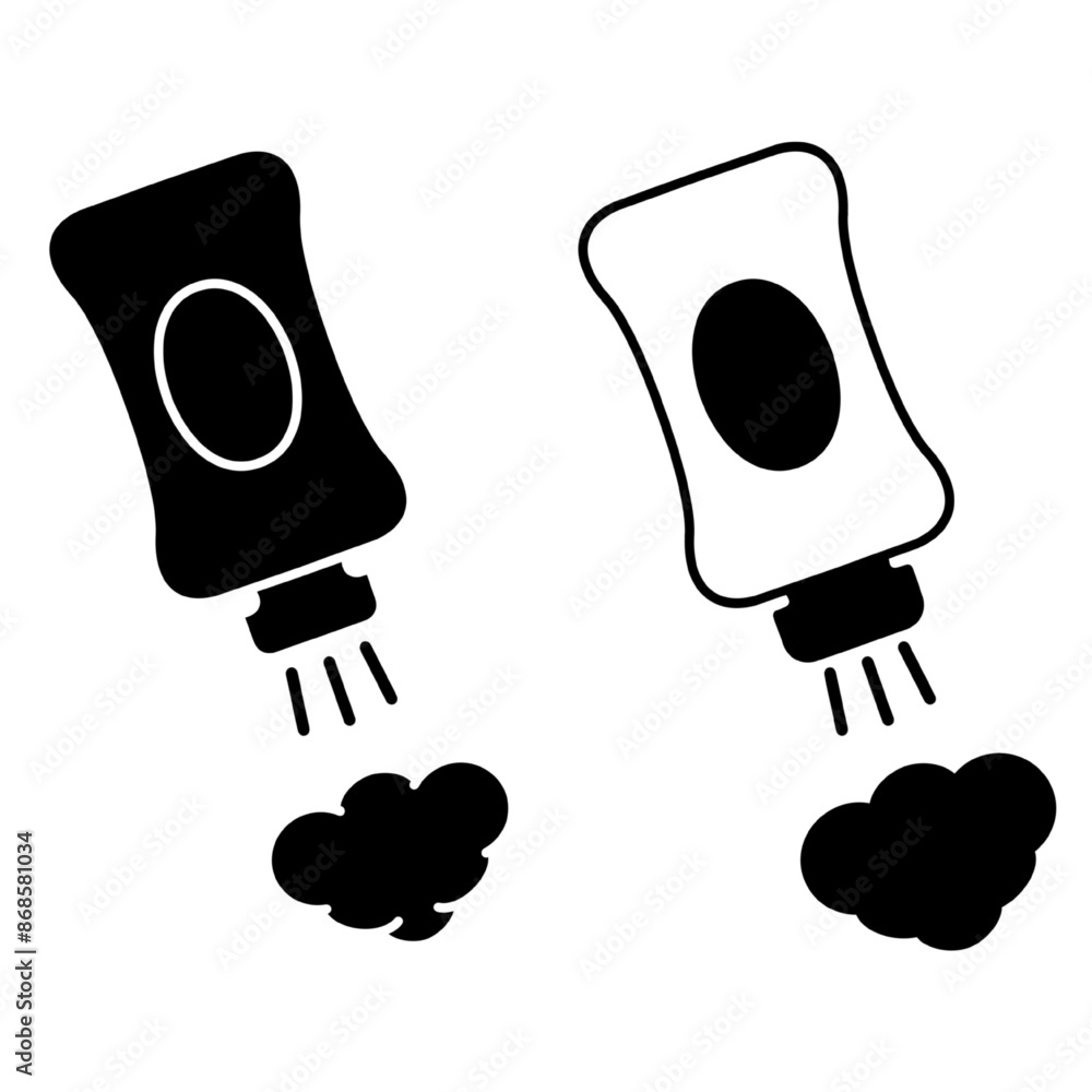 baby powder icon vector design template in white background, eps vector ...