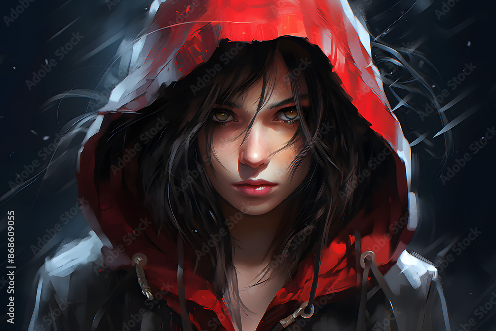 anime girl portrait wallpaper, anime style wallpaper, wallpaper ...