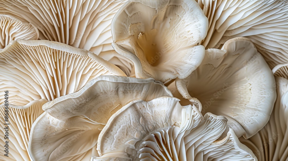 It's a mushroom texture pattern for design and decoration. It's a ...