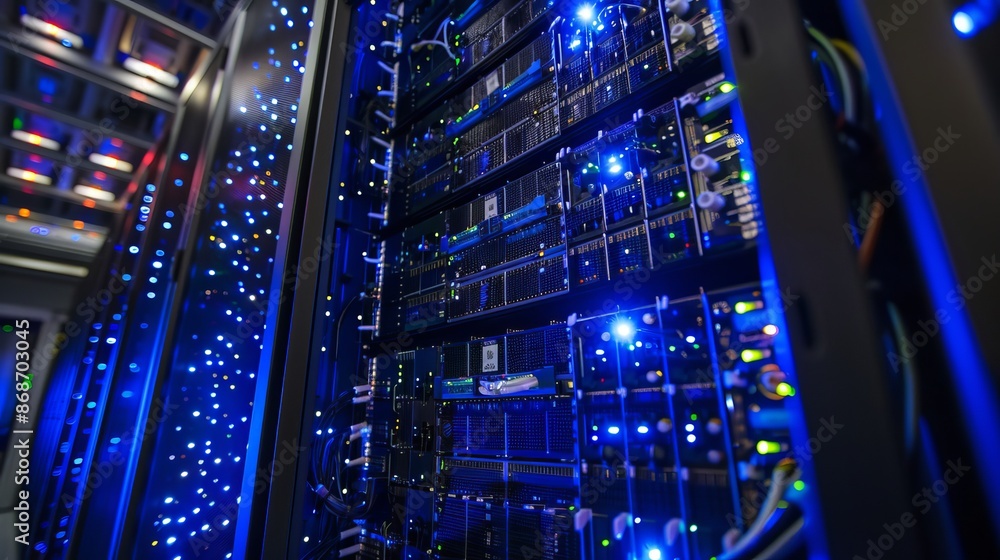 Powerful computers can handle enormous amounts of data and use advanced ...