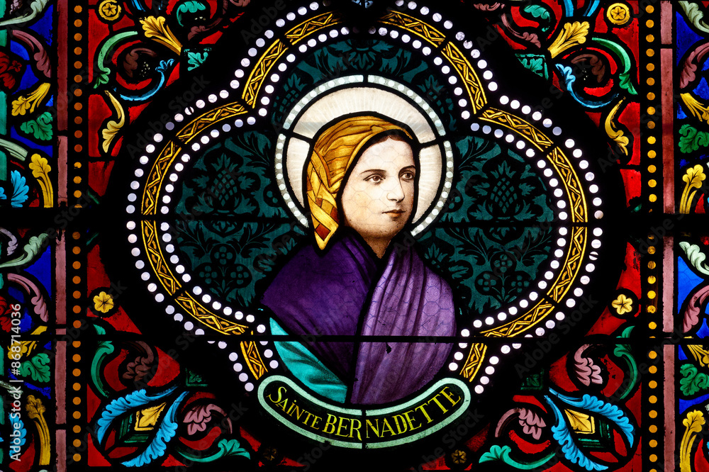 Bernadette Soubirous (apparition of the Virgin Mary, Our Lady of ...
