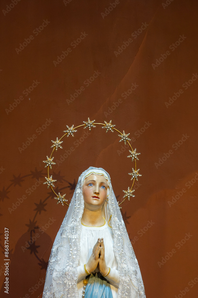 Apparition of the Virgin Mary, Our Lady of Lourdes, to Bernadette ...