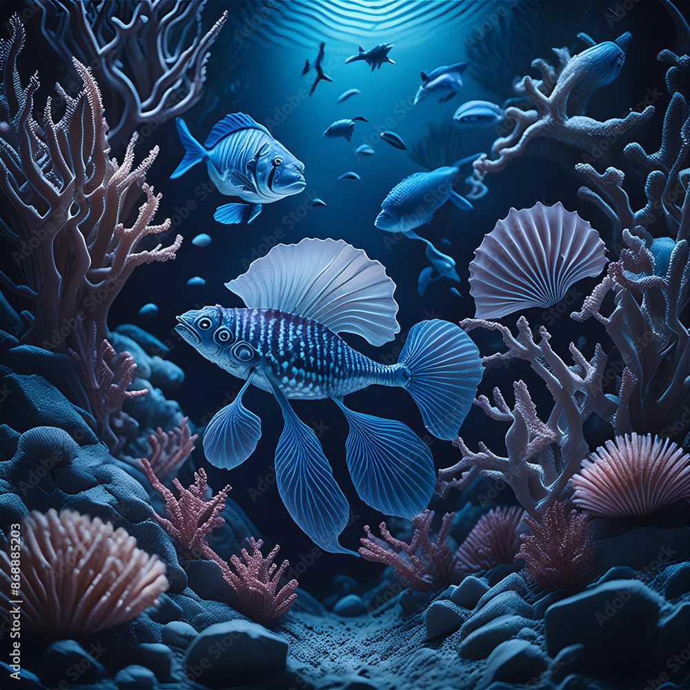 심연, abyss, 깊은 구렁, deep chasm, 끝없는 깊이, bottomless depth, 해저 협곡, ocean ...