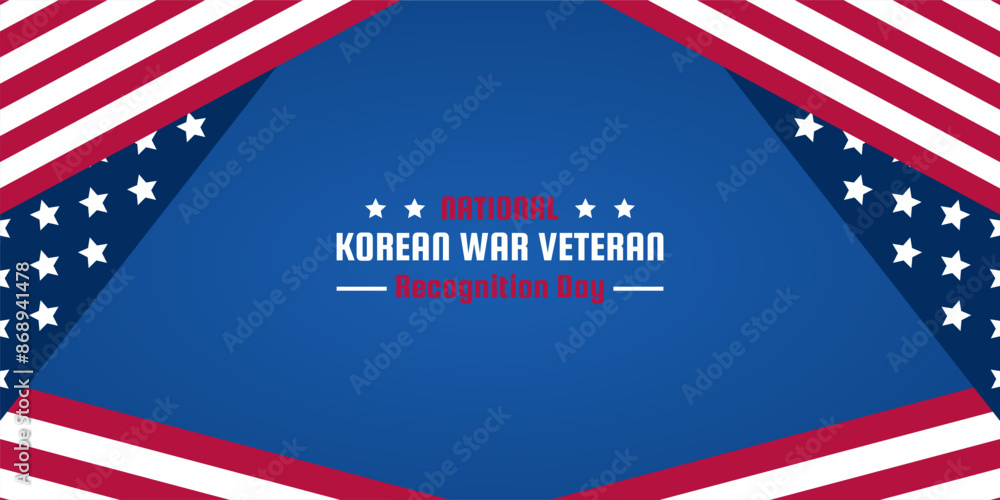 Korean War Veterans Recognition Day background, free copy space area ...