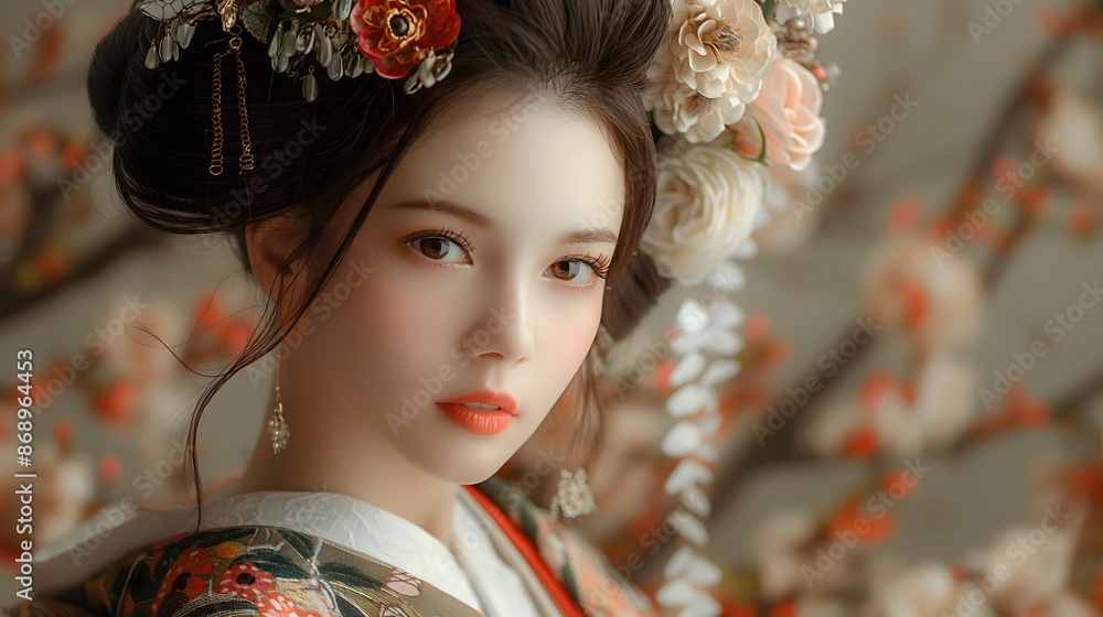 Geisha, Japanese girl, Japanese kimono, Japanese style, ancient ...