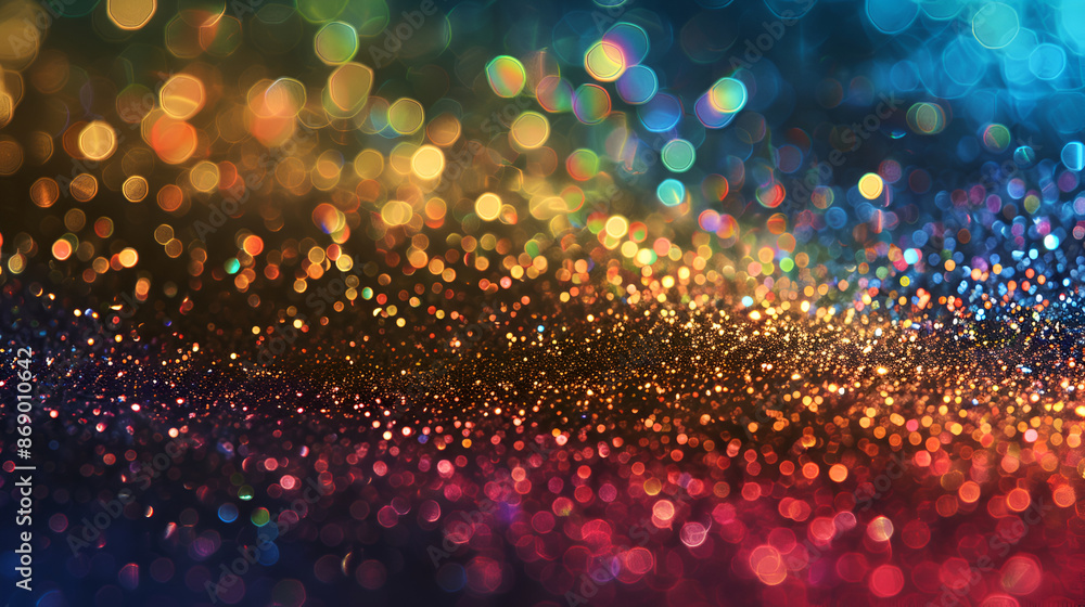Vibrant Glitter Background Close Up ,, shiny gemstones, multicolored ...