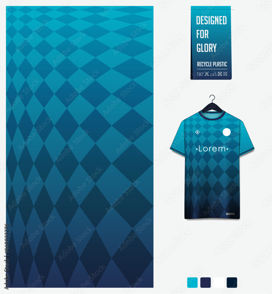 soccer jersey fabric textile pattern design for football kit, sport t ...