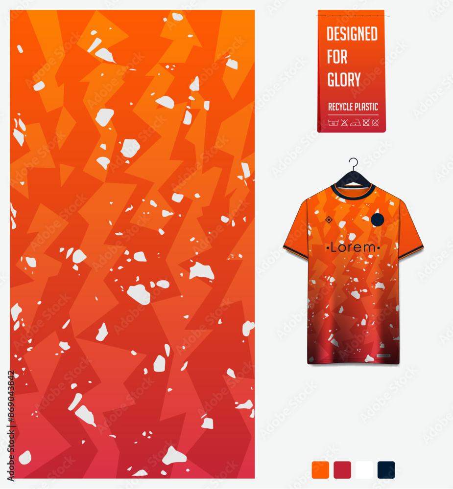 soccer jersey fabric textile pattern design for football kit, sport t ...