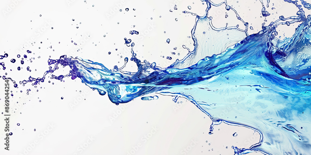 Liquid ripples background, water splash backdrop, flowing liquids ...