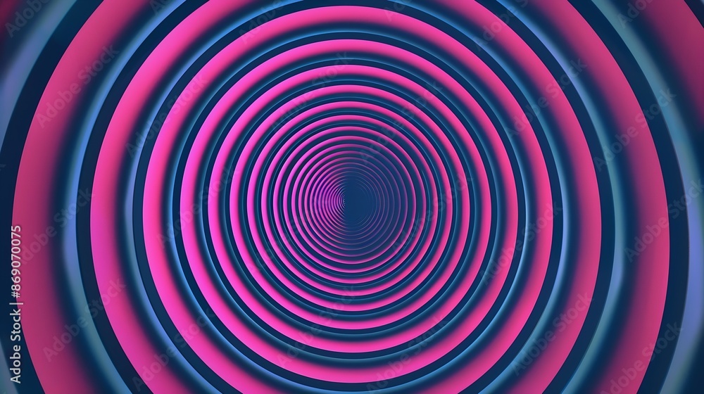 Abstract hypnotic circle screen optical illusion pop art background ...