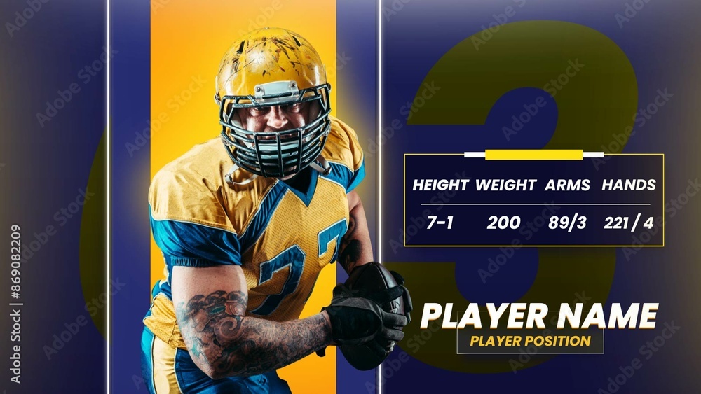 Sport Introduction Stock Template | Adobe Stock