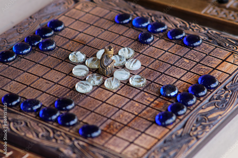 Mill is a traditional strategy game for two. Players aim to align three ...