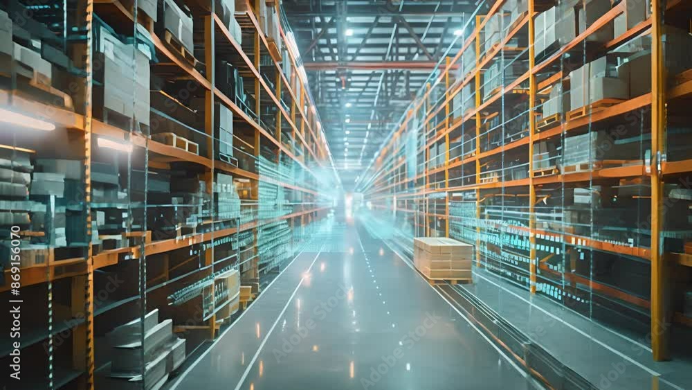 Modern warehouse management with this cutting-edge visualization of the ...