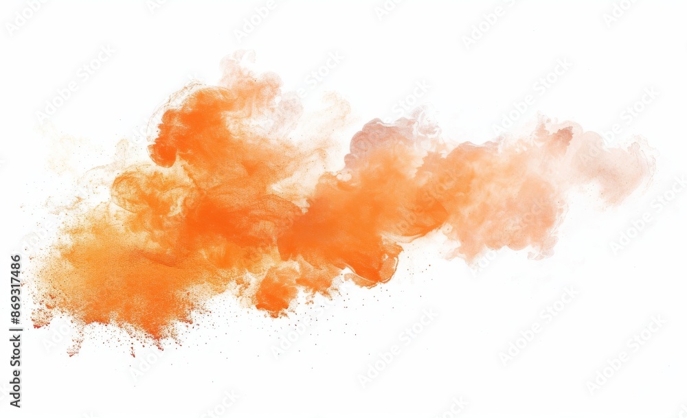 PNG clouds with an orange transparent background. Bottomless clouds ...