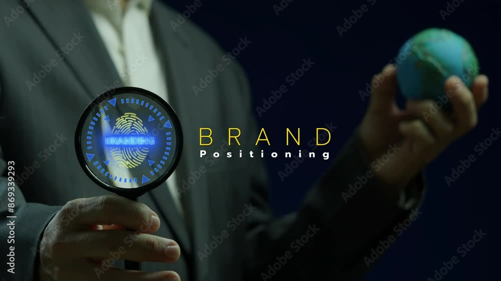 Branding positioning concept. Marketing and brand management. Marketing ...