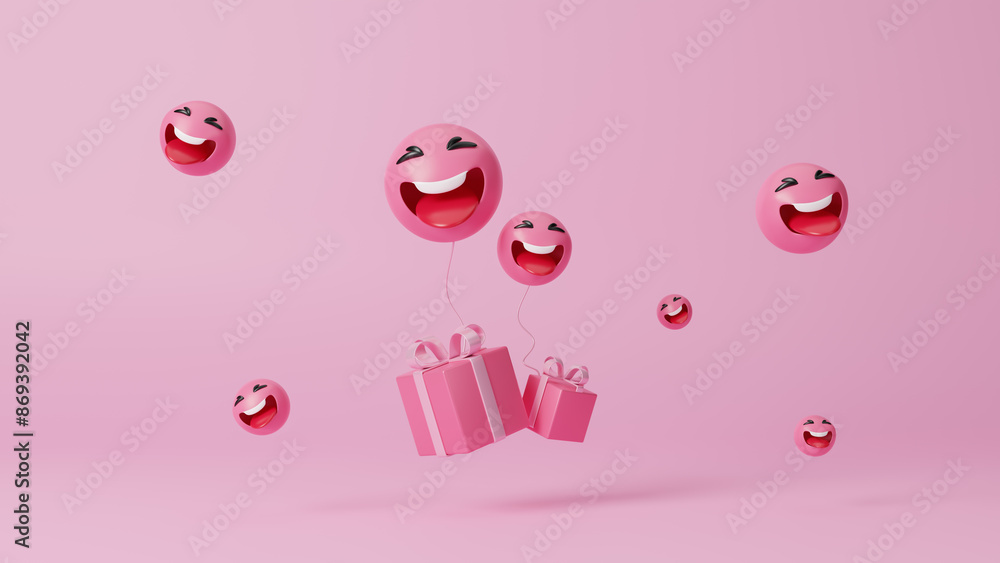 International Joke Day to celebrate on July 1st, Cheerful smiley icon ...