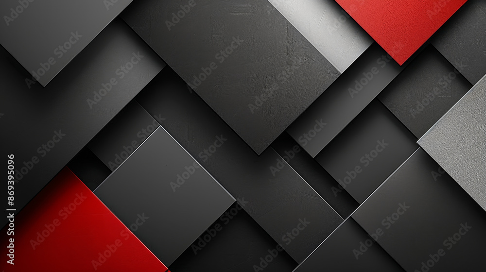 Abstract geometric shapes in a modern color palette for sophisticated ...