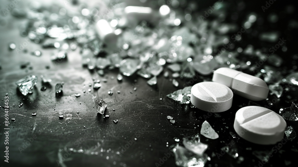 A complicated picture of drug distribution seen through broken glass ...