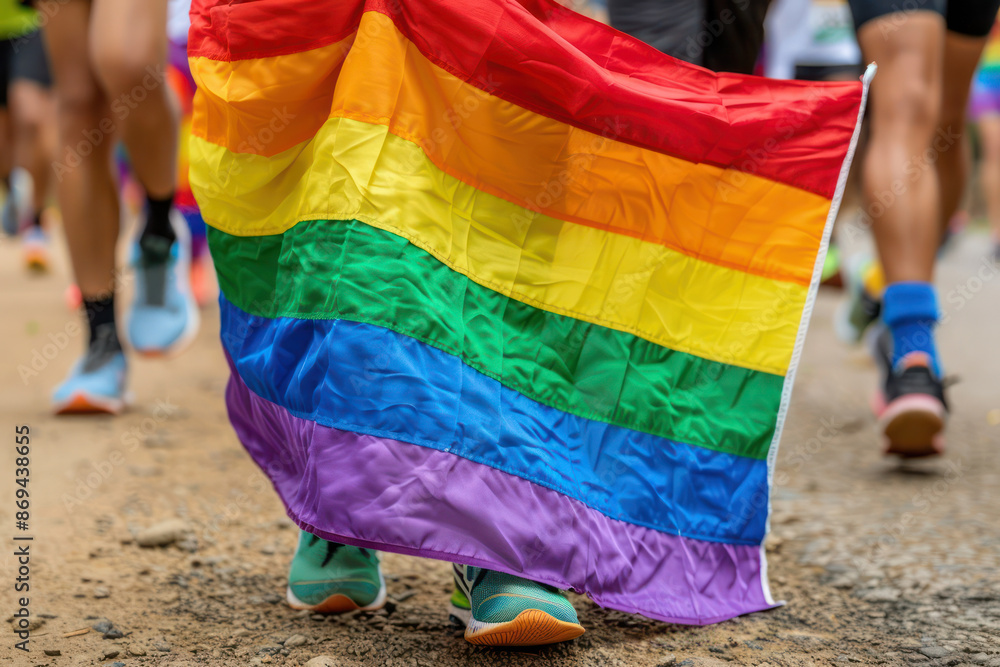 Pride Run Walk Event Celebrating LGBTQ+ Community with Joy, Color, and ...