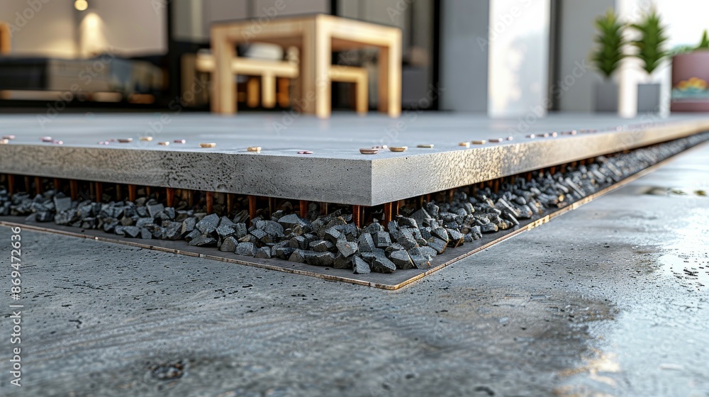 A diagram illustrates the proper placement of expansion joints in ...