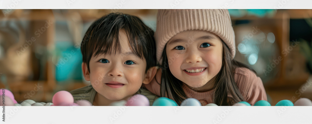 Happy Children Playing Dress Up and Imaginative Games on Children's Day ...
