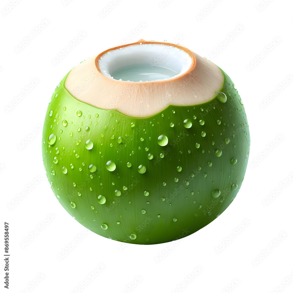 Coconut png green coconut png coconut with leaf png half coconut png coconut with splash png ...