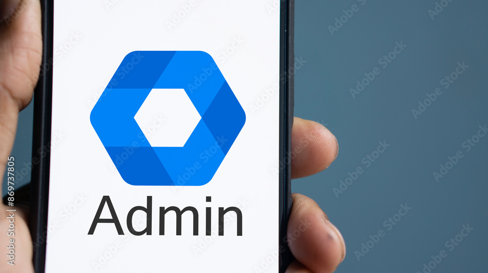 Dhaka,Bangladesh- 01 July 2024: Google Admin logo is displayed on ...