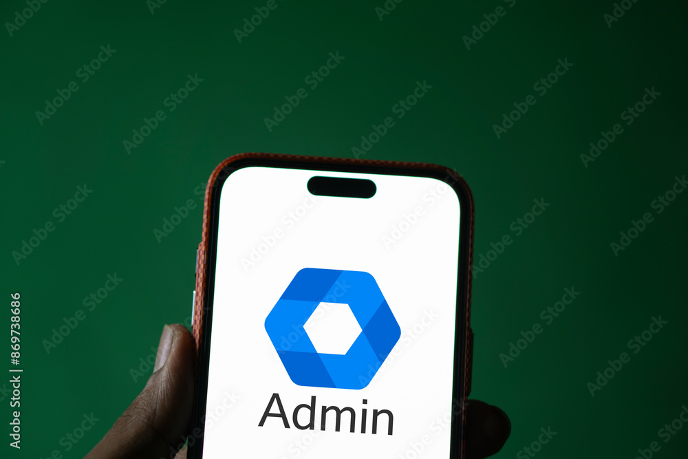 Dhaka,Bangladesh- 01 July 2024: Google Admin logo is displayed on ...