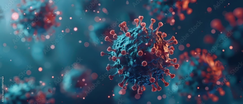 A virus equipped with nanobots targets and repairs damaged cells ...