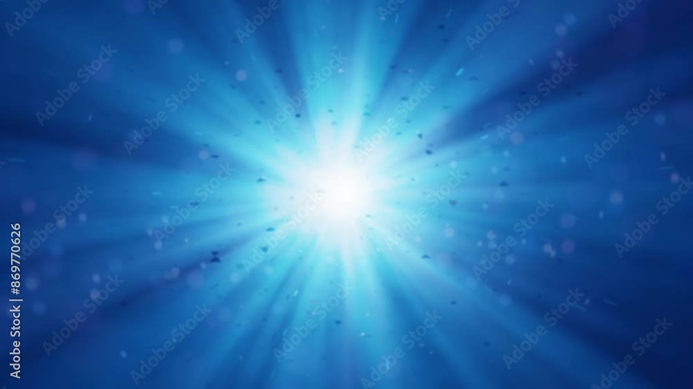 Light rays, 3d render with volumetric spot light crepuscular rays ...