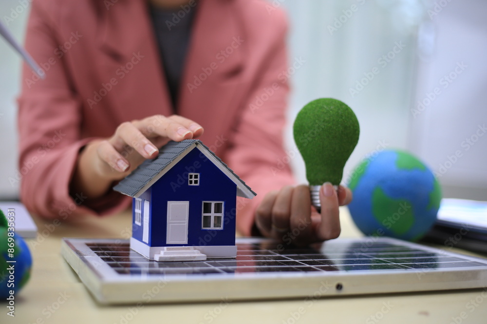 Reducing global warming is environmentally friendly. technological ...