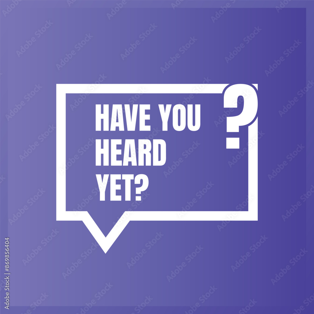 Have you heard yet questionnaire vector design, Do you know fun fact ...