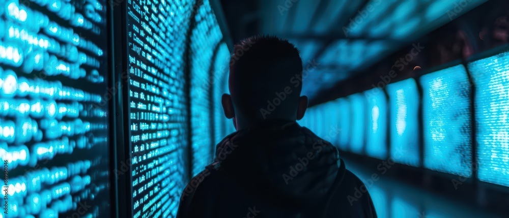 Enchanted billboards display messages visible only to those with ...