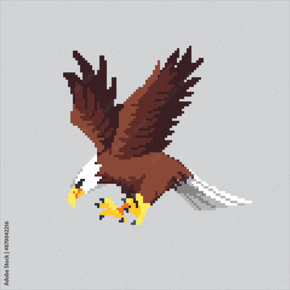 Vetor de Pixel art illustration Pigeon. Pixelated Pigeon. Pigeon Bird ...