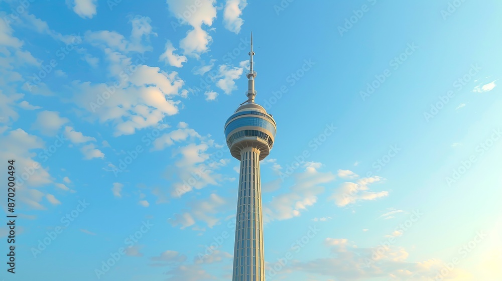 The Kuwait Towers are iconic landmarks in Kuwait City, towering over ...