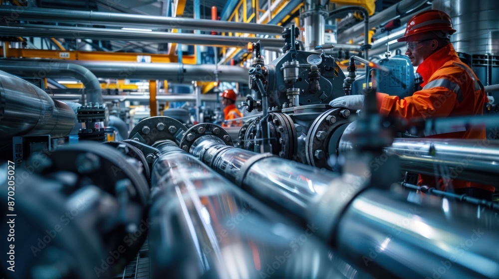 Engineer Operating Machinery in Industrial Facility - Engineer in ...