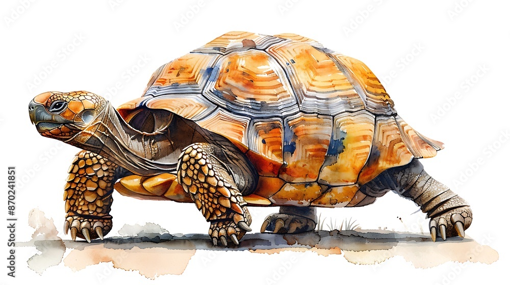 Watercolor Clipart, White background, ultra detailed, hyper realistic A ...