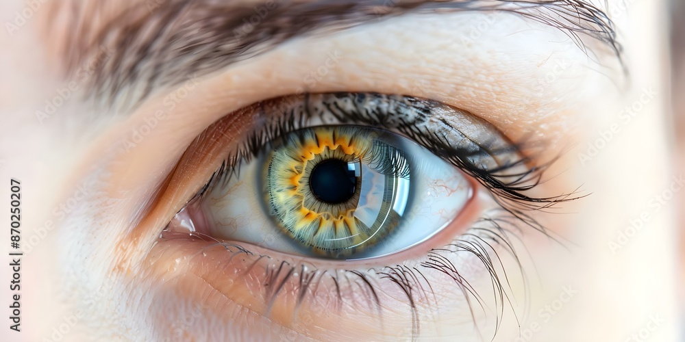 An In-Depth View of Human Eye Anatomy and Vision Components. Concept ...