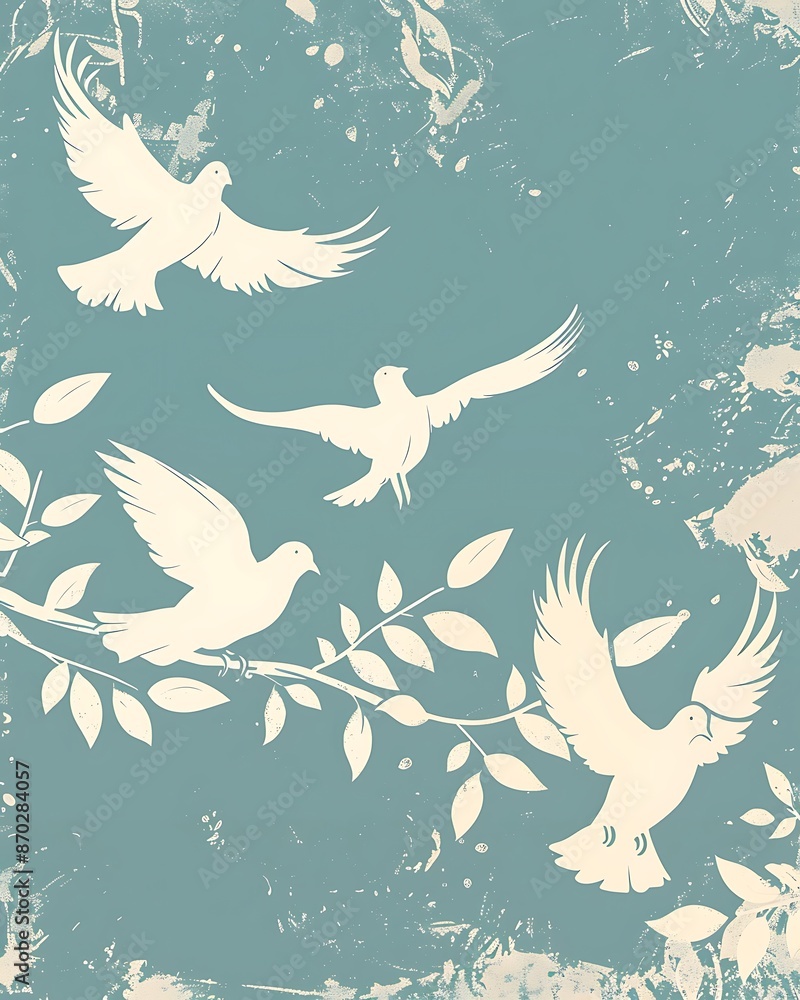 International Day of Peace Background: Design a serene, peaceful ...