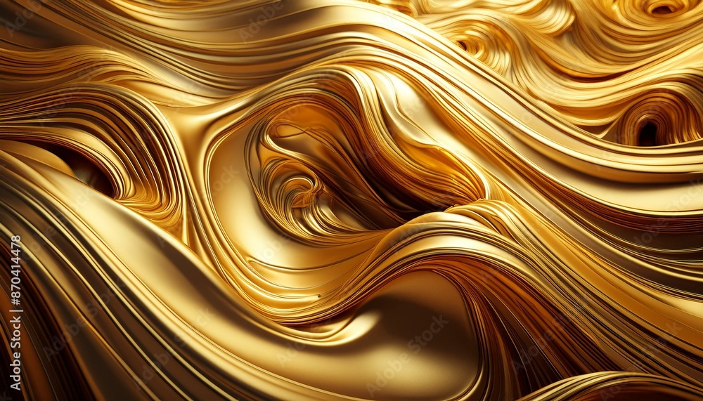 gold liquid metal texture flowing Stock Photo | Adobe Stock