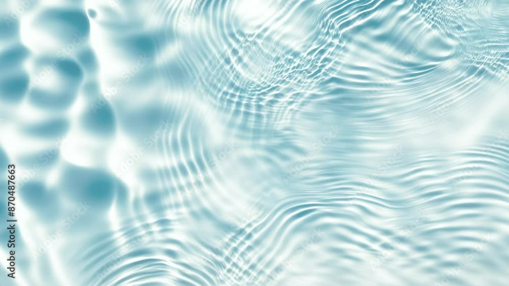 Rippling water, with a focus on the movement and texture of the waves ...