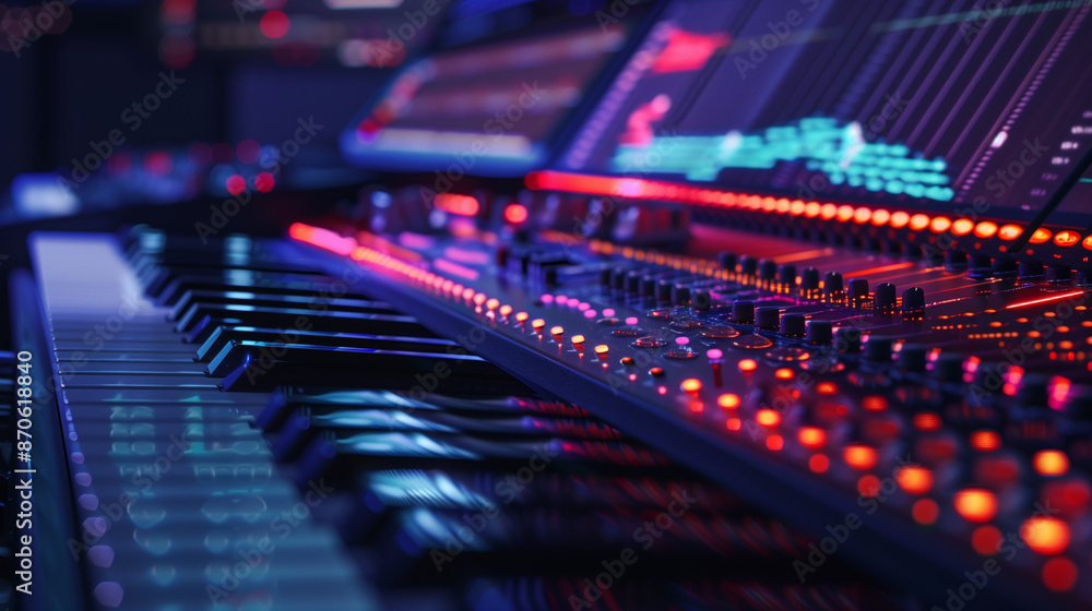 Advanced AI-Driven Music Composition Software Creating Original Scores ...