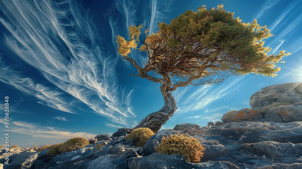 The wind does not break the tree that bends, award winning landscape ...