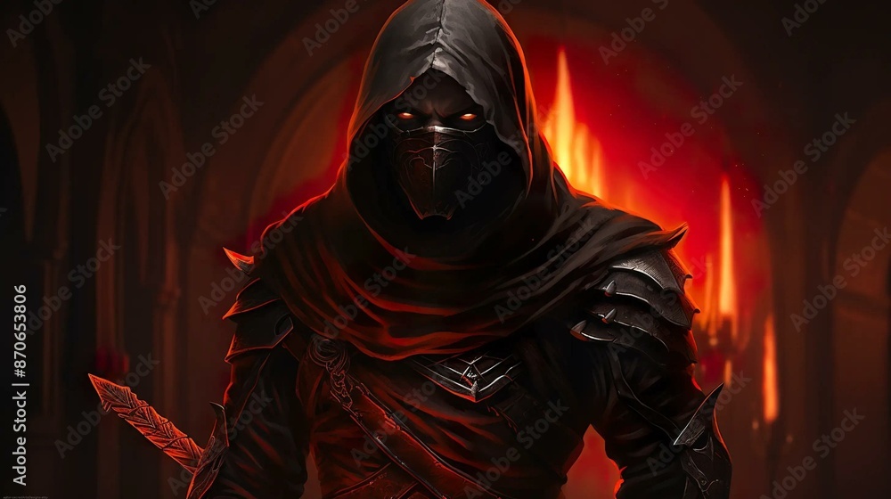 rogue, dual-wielding, adventure, shadows, stealth, combat, fantasy ...