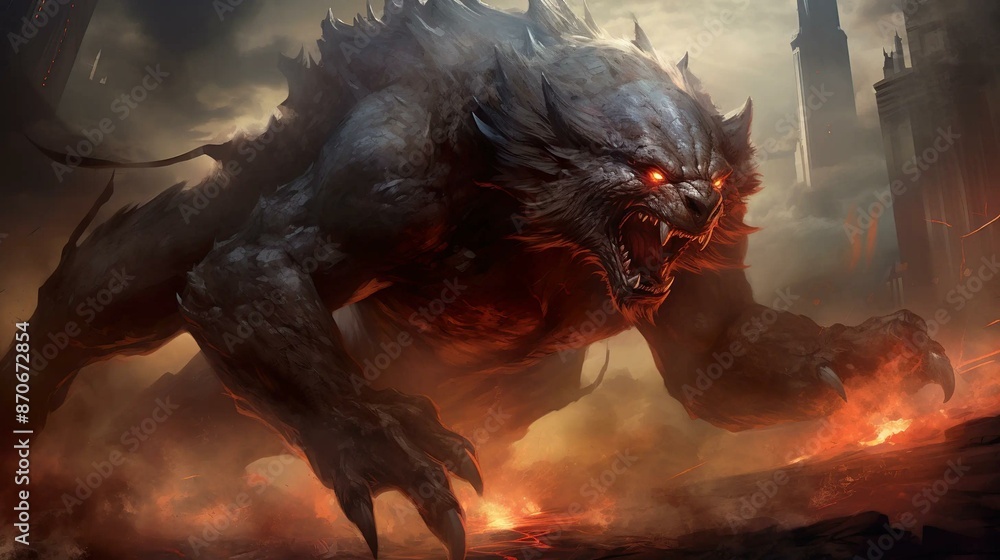 beast, venom, power, towering, hulking, monster, strength, fearsome ...