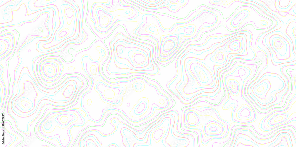 Natural printing illustrations of maps. topographic map in contour line ...