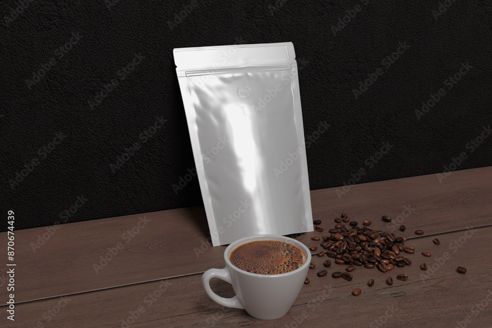 3D rendering food pack for the best presentation of your product ...