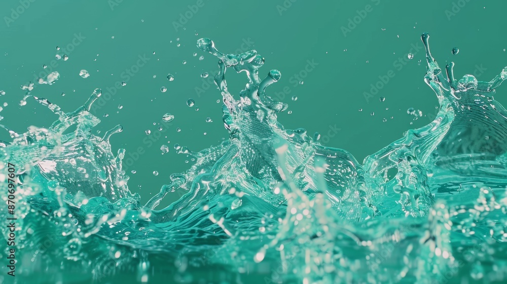 The splash liquid water wipe transition gif is animated with the alpha ...