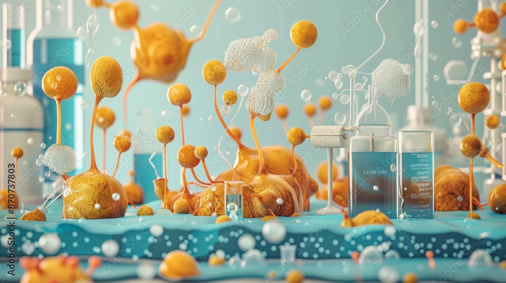 An educational infographic about electrolysis, featuring animations of ...