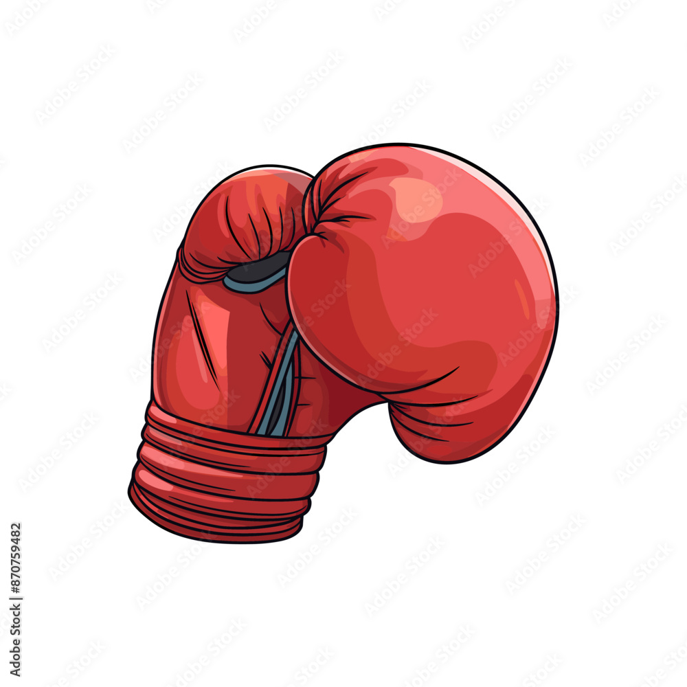 boxing glove, 2D, icon, png, red, punch, So that the back of your hand ...